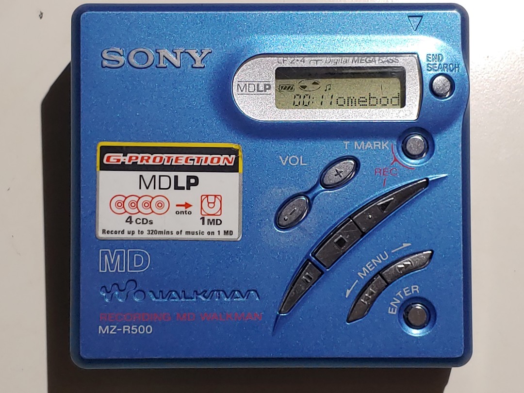 Sony Minidisc MD Walkman, Audio, Portable Music Players on Carousell