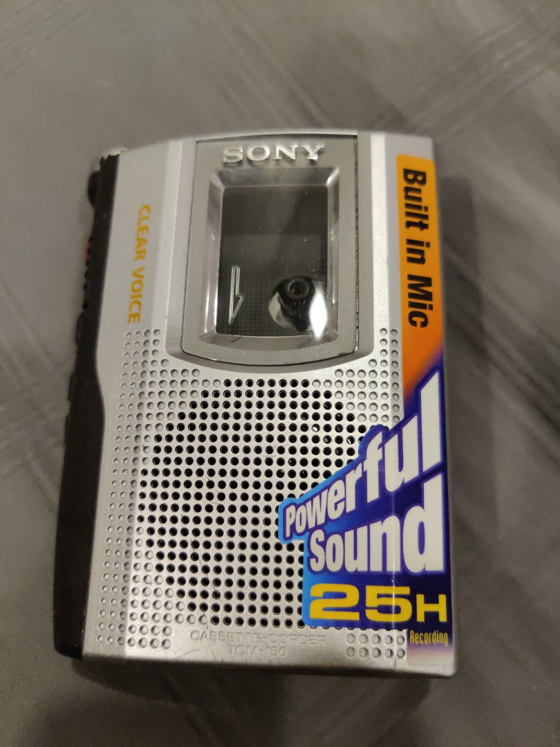 Sony TCM 150 Cassette Player Walkman, Audio, Portable Music Players on ...