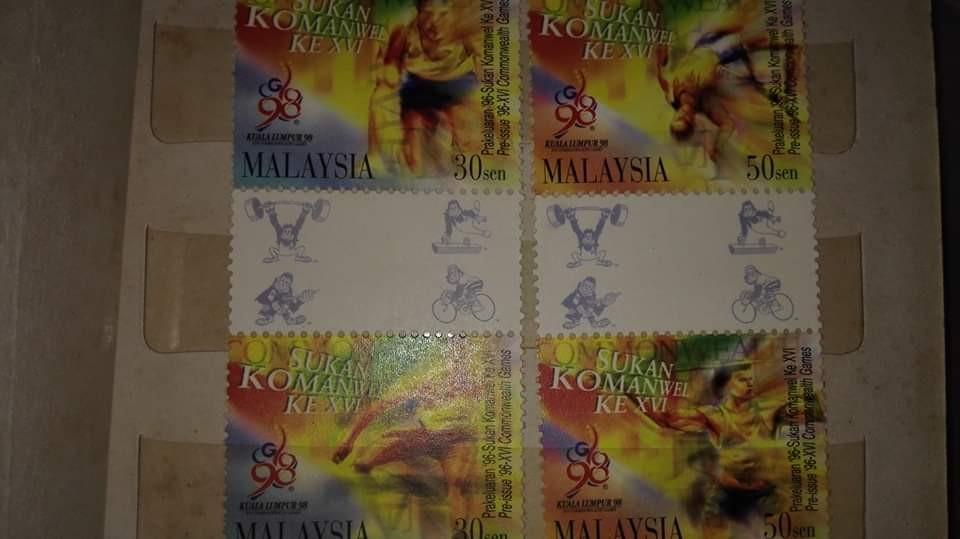 Sukan Komanwel Ke XVI, Stamp, Hobbies & Toys, Collectibles & Memorabilia, Stamps & Prints on ...