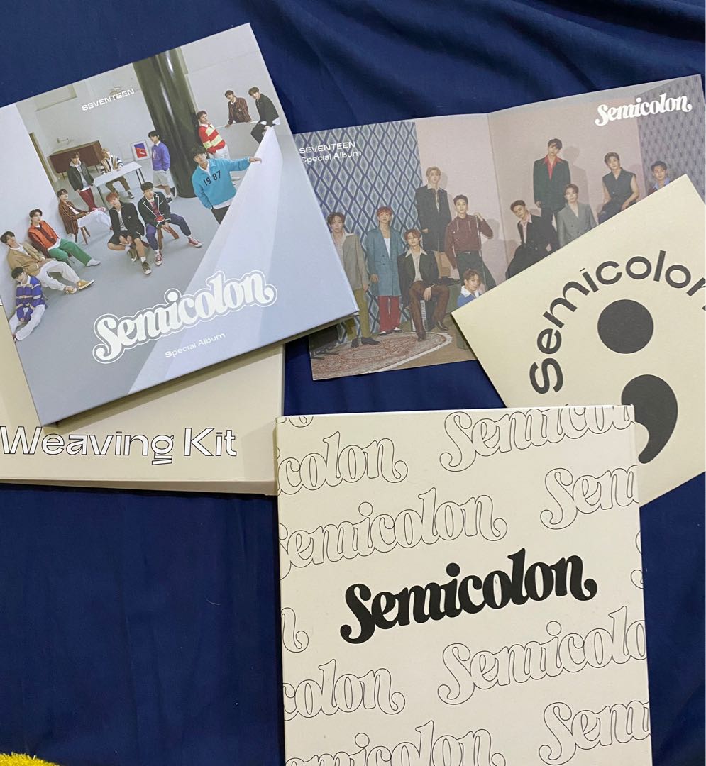 SVT Semicolon Album, Hobbies & Toys, Memorabilia & Collectibles, K-Wave ...