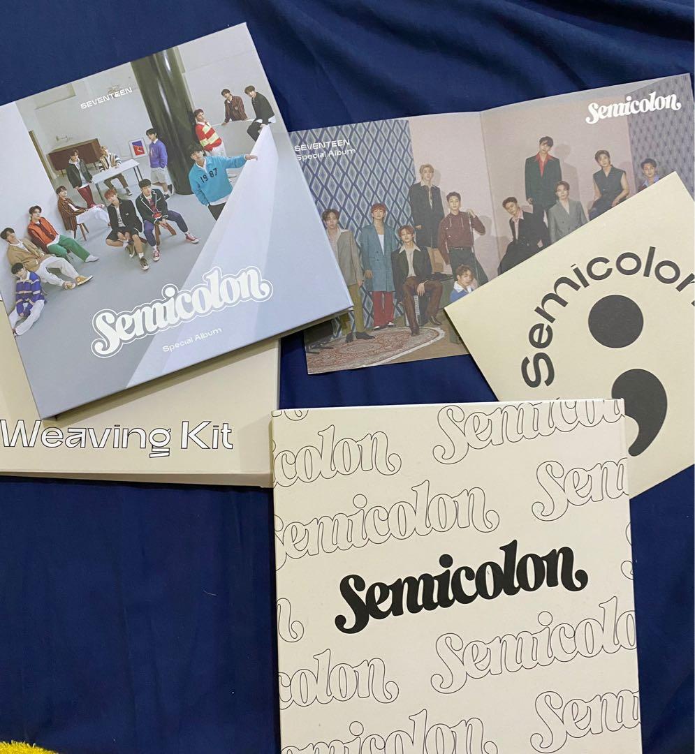 SVT Semicolon Album, Hobbies & Toys, Memorabilia & Collectibles, K-Wave ...