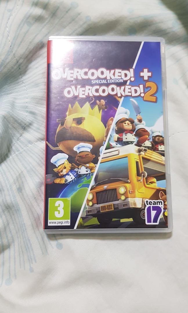 Switch game overcook 1+2, Video Gaming, Video Games, Nintendo on Carousell