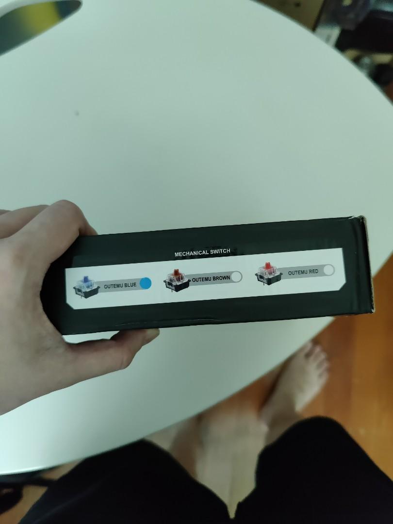 Tecware phantom Mechanical Keyboard, full size, outemu clicky blue ...