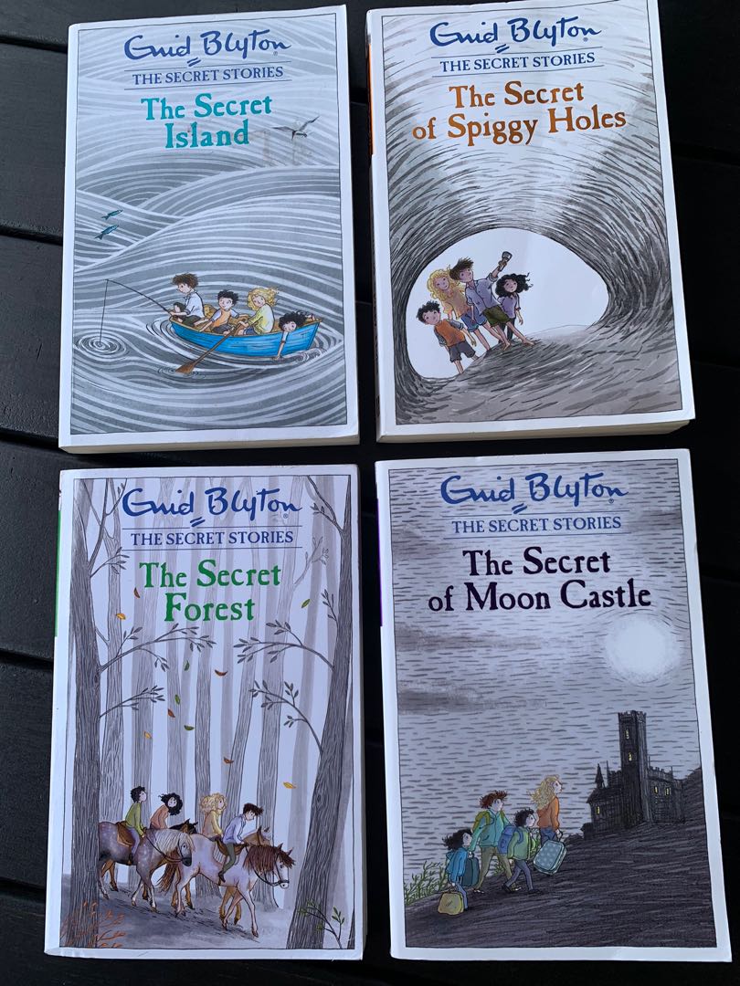 The Secret Stories by Enid Blyton - 4 book series, Hobbies & Toys ...