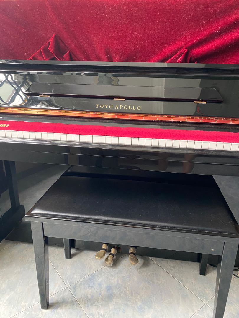USED EXAM PIANO Toyo Apollo Cristofori Piano, Hobbies & Toys, Music ...
