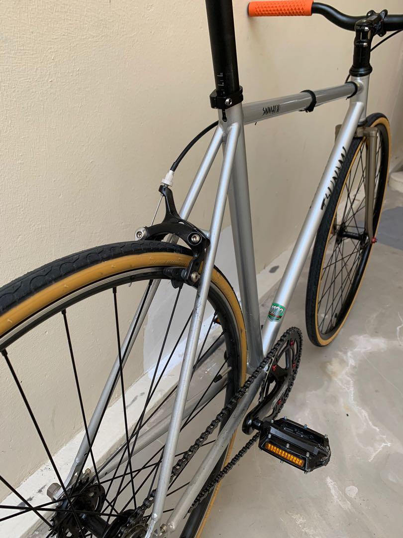 Tsunami SNM4130 fixed gear fixie, Sports Equipment, Bicycles & Parts ...