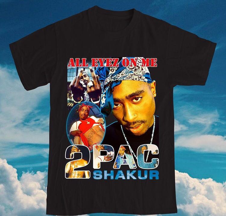Tupac, Men's Fashion, Tops & Sets, Tshirts & Polo Shirts on Carousell