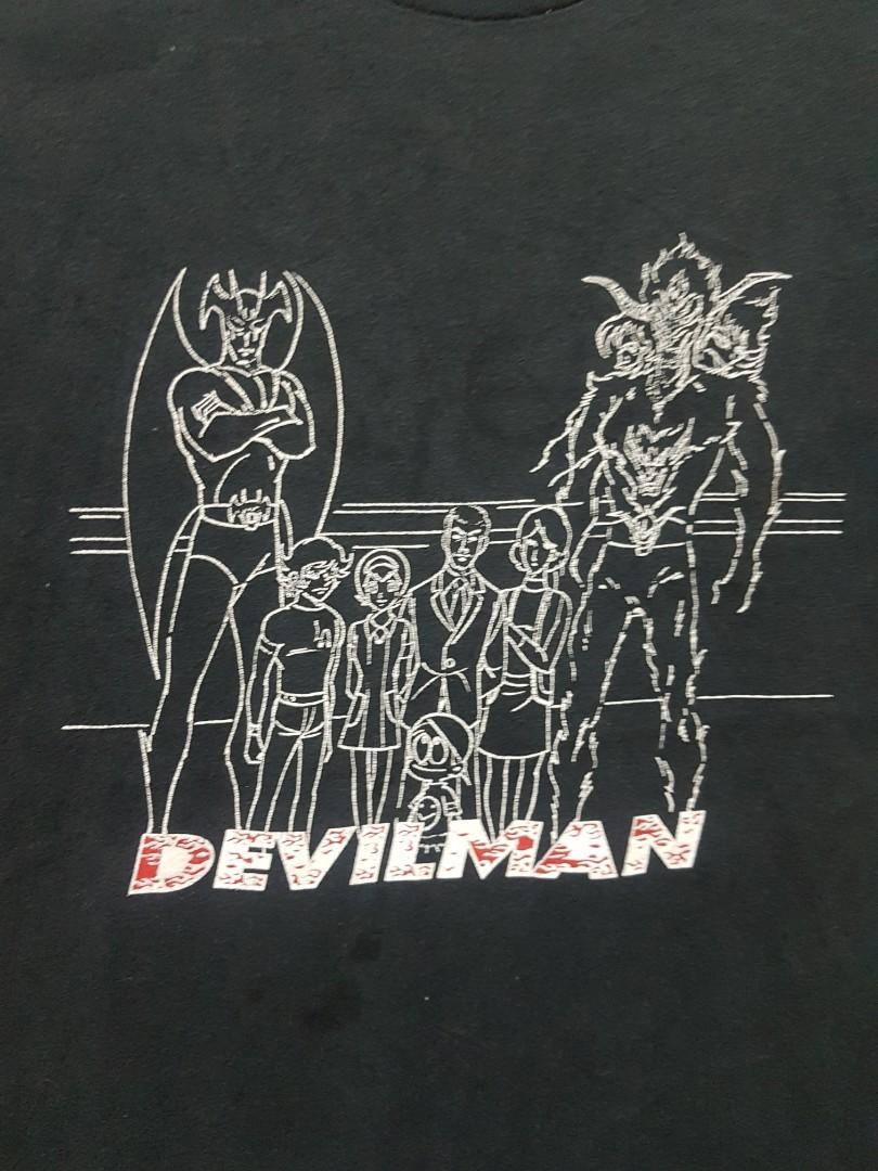 Vintage Devilman Anime, Men's Fashion, Tops & Sets, Tshirts & Polo ...