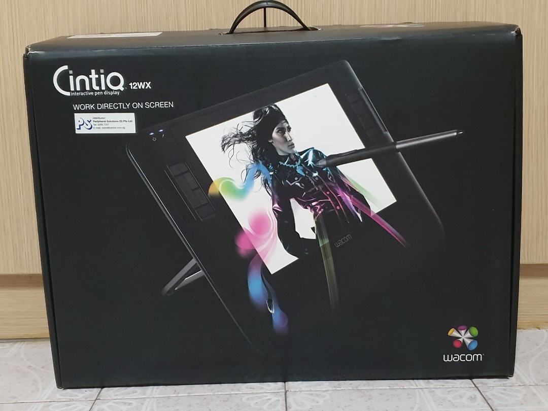 Wacom Cintiq 12WX, Computers & Tech, Parts & Accessories, Monitor ...