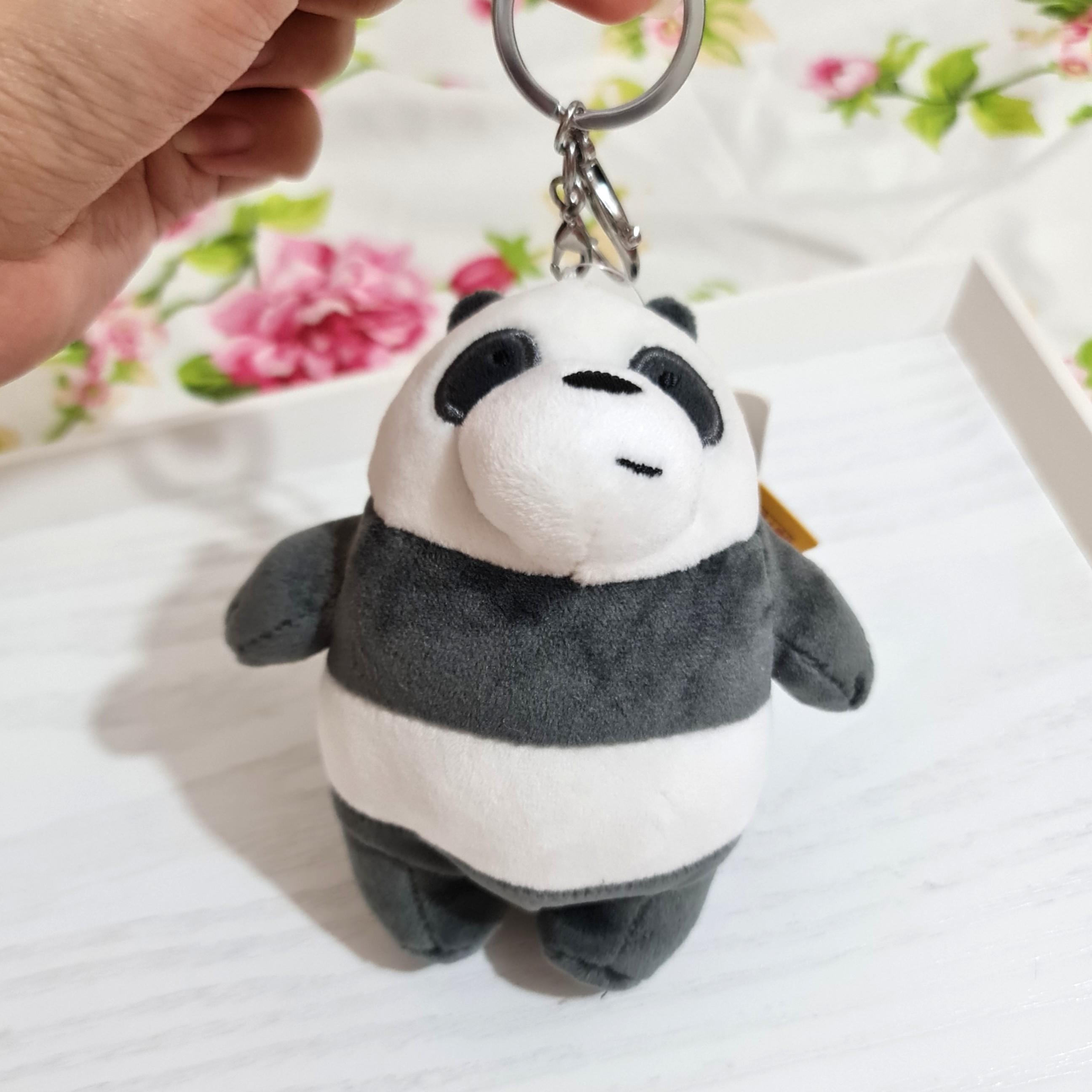 We Bare Bears Miniso Plush Keychain, Hobbies & Toys, Toys & Games on ...