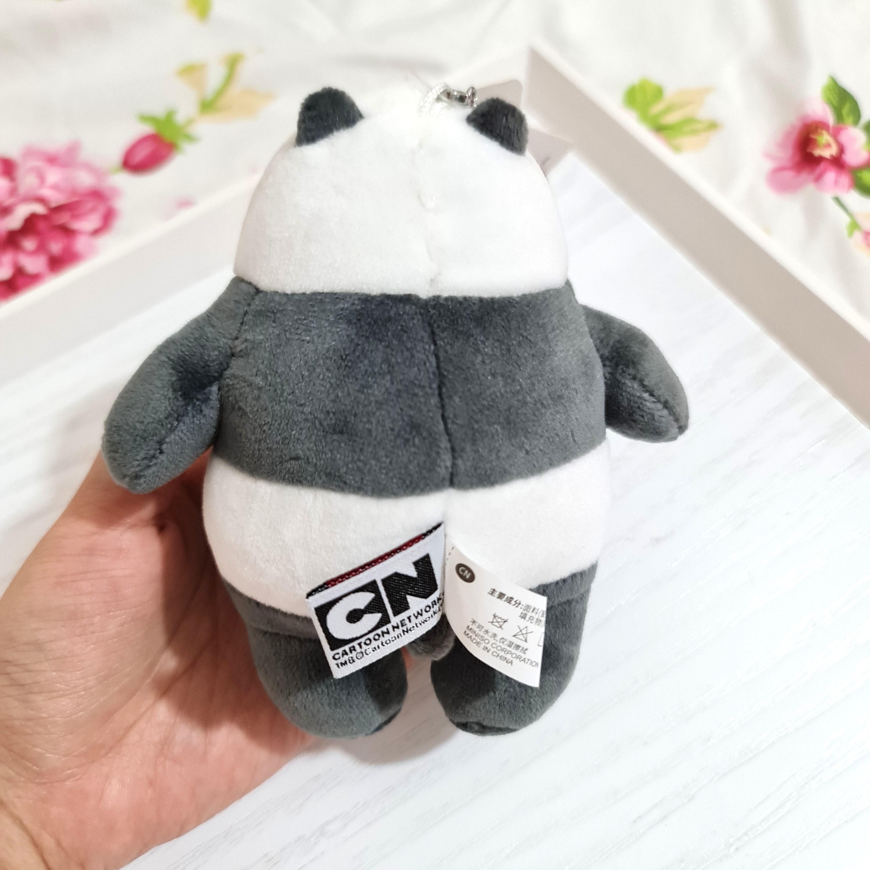 We Bare Bears Miniso Plush Keychain, Hobbies & Toys, Toys & Games on ...