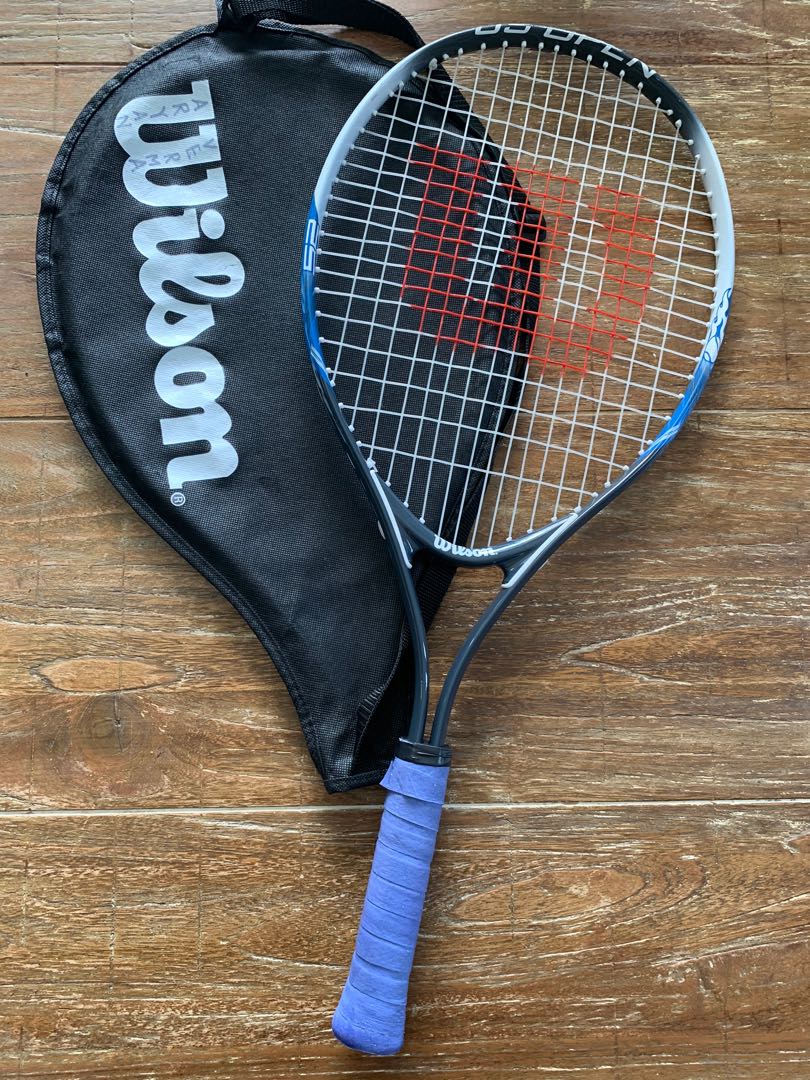 Wilson US Open Junior Tennis Racquet 25 inches, Sports Equipment ...
