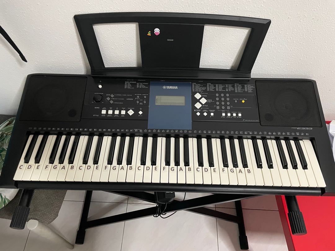 Yamaha E333, Hobbies & Toys, Music & Media, Musical Instruments on ...