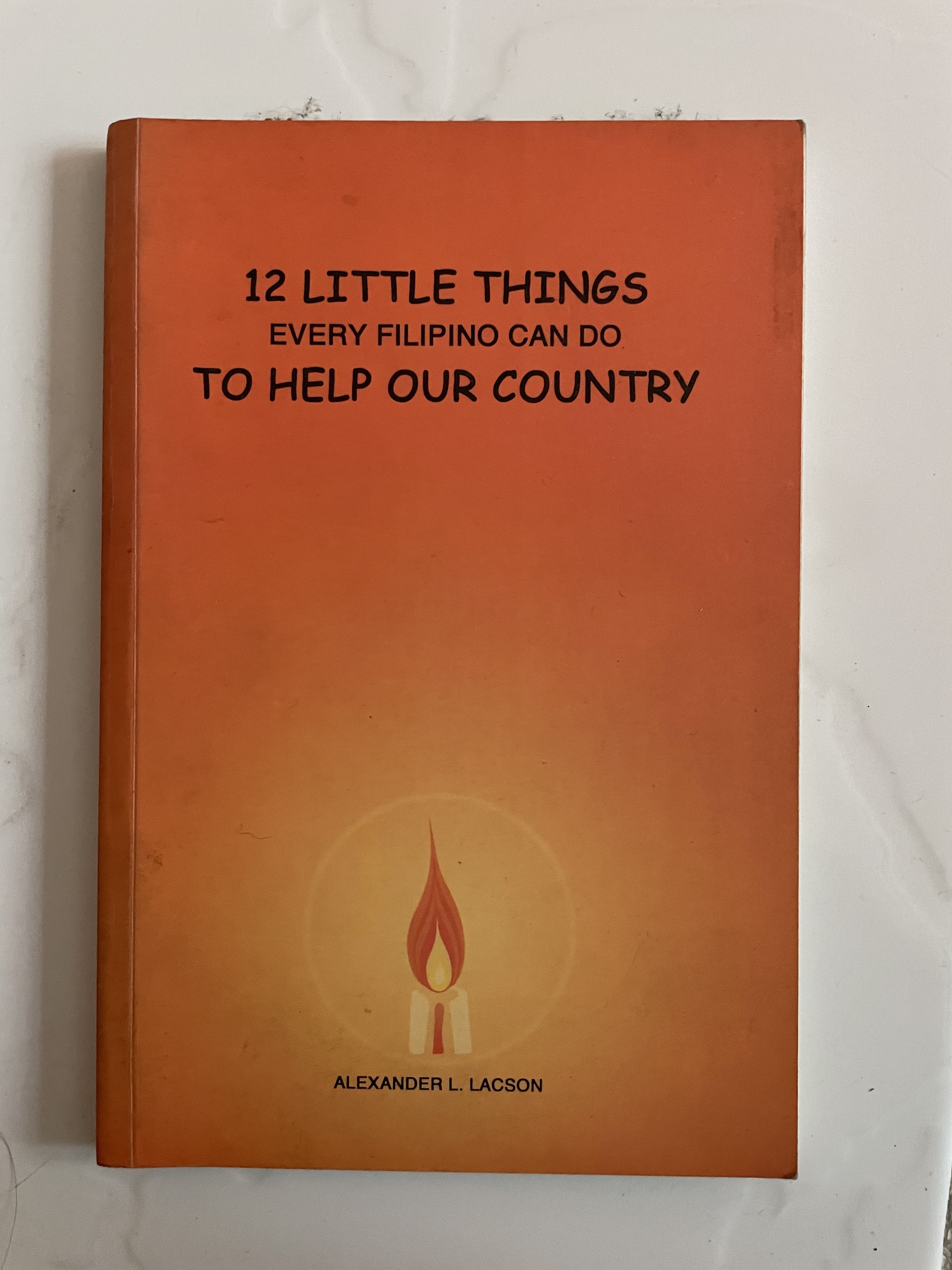 12 Little Things Every Filipino can do to help our Country Book ...