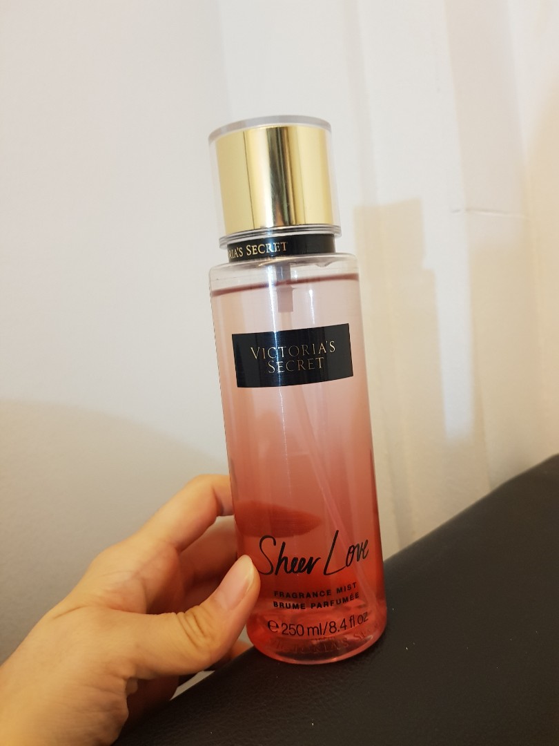 250ml Victoria's Secret Sheer Love Fragrance Mist, Beauty & Personal ...