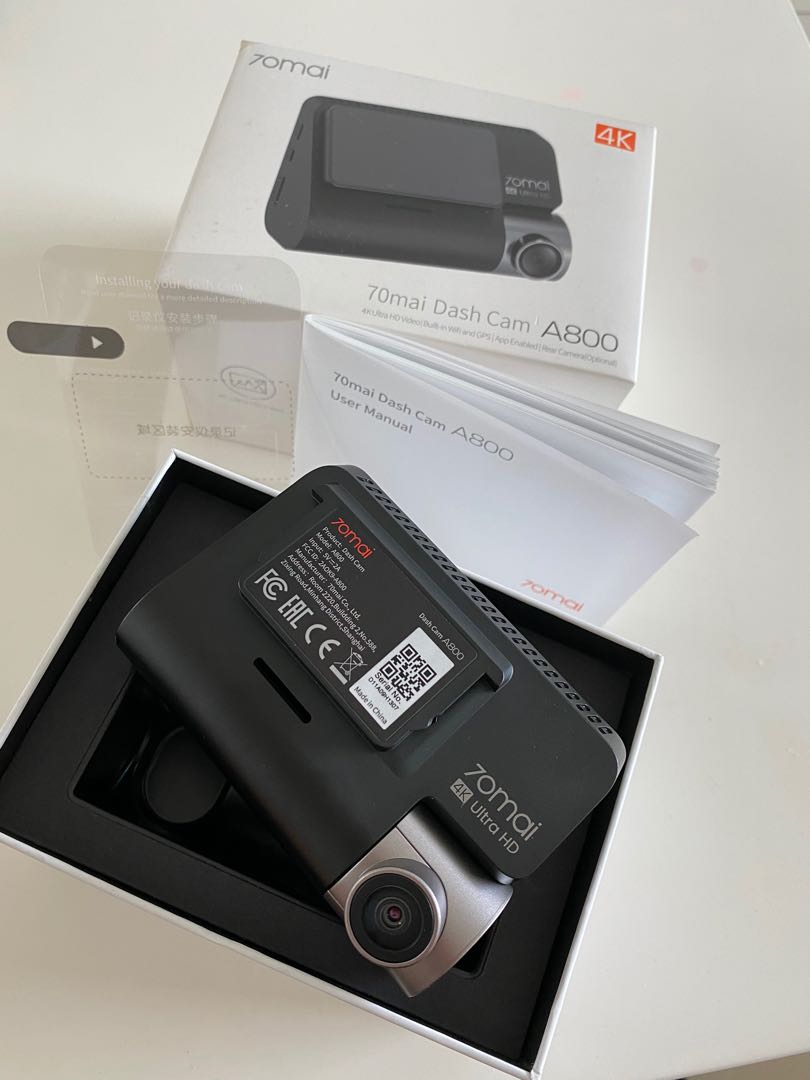 70mai A800 Dual vision 140 FOV ULTRA HD DASH CAM, Car Accessories ...
