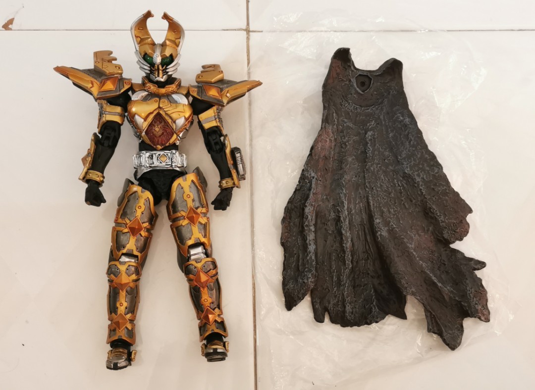 90%新 SIC SPC 皆旺四眼佬出品 格連KING FORM 狂暴 卡里斯 龍騎 Zio Zi-o II Ohma Form 時王二階 oma 魂限 Kamen Rider OOO ...