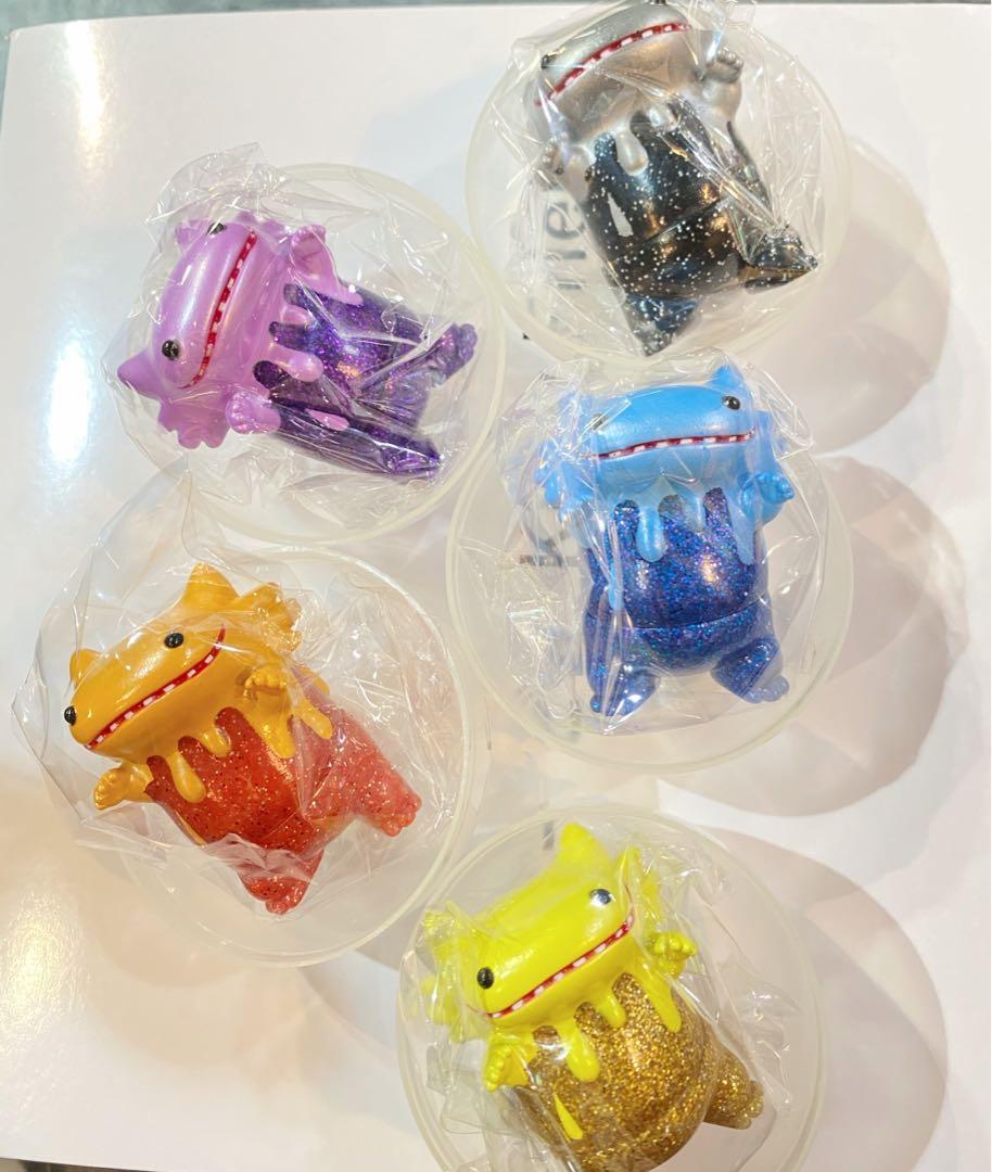 全新 VAG vag 山椒魚 Shoko Nakazawa Baby Rangeron Byron One Up 閃粉限定版 （一套5隻 ...