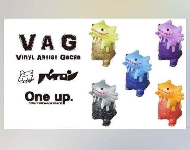 全新 VAG vag 山椒魚 Shoko Nakazawa Baby Rangeron Byron One Up 閃粉限定版 （一套5隻 ...
