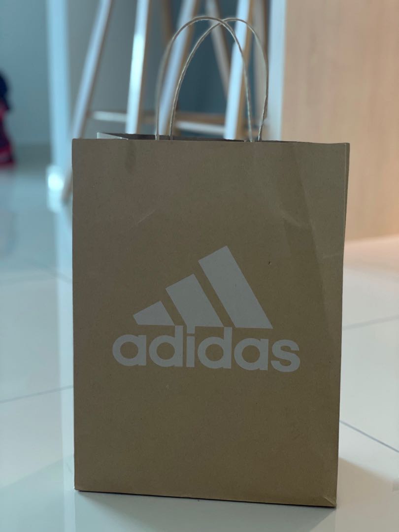 Adidas Paper Bag, Men's Fashion, Activewear on Carousell
