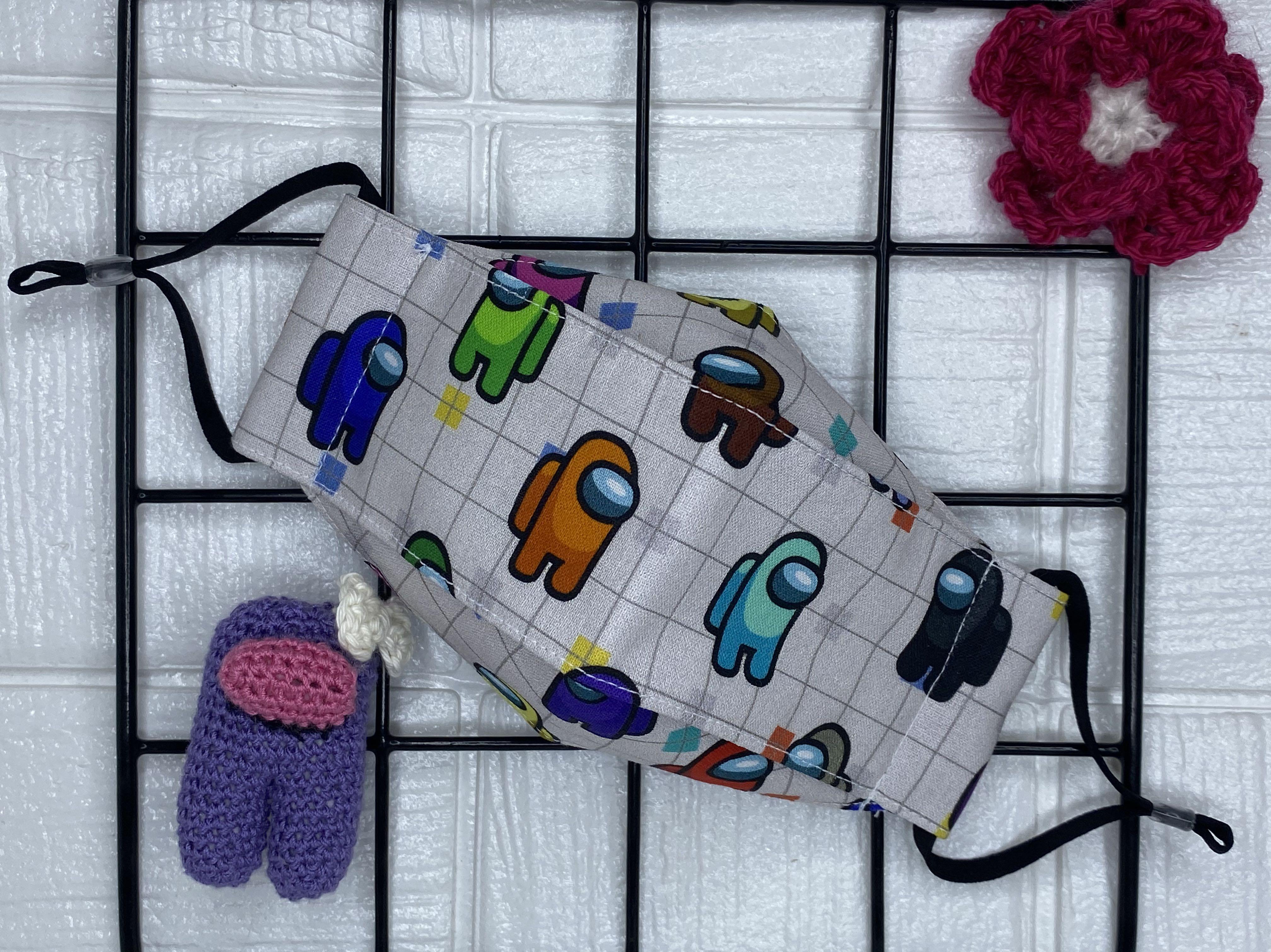 Among us mask 3D mask origami mask boat mask CNY mask handmade mask ...