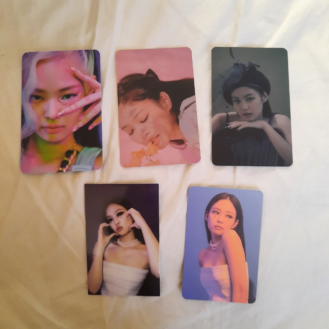 BLACKPINK Jennie Photocards, Hobbies & Toys, Memorabilia & Collectibles ...