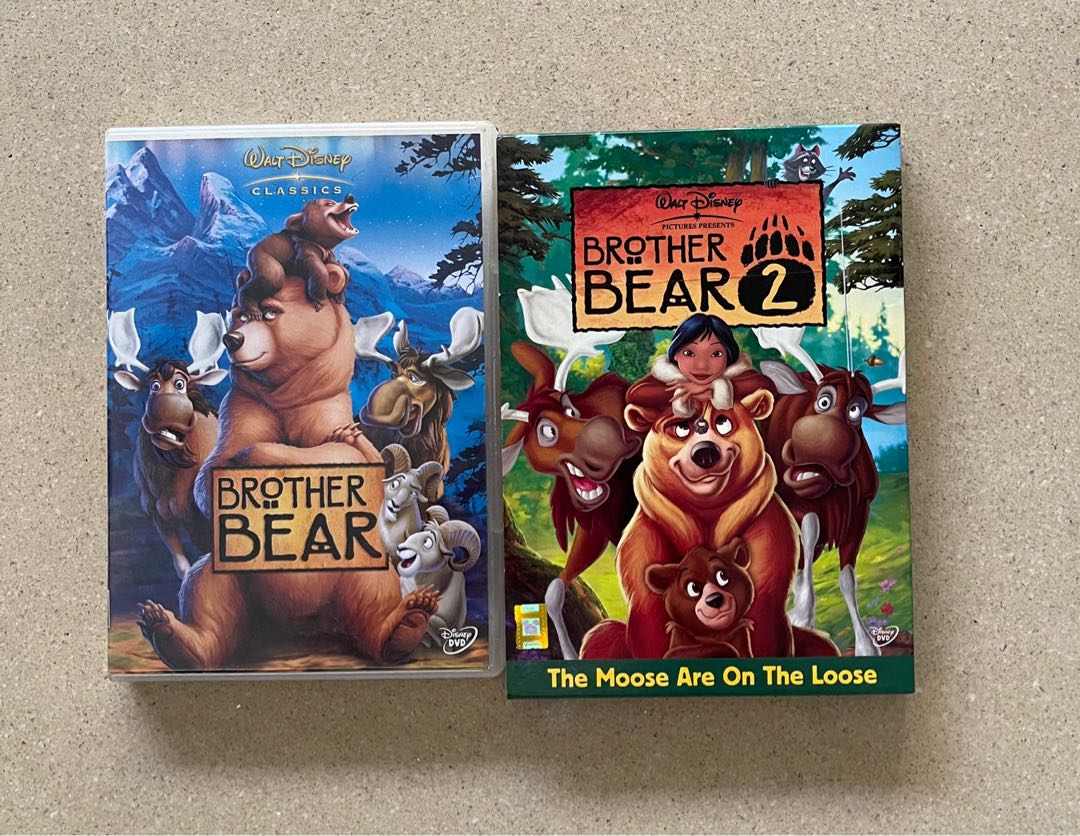 Brother Bear DVD set, Music & Media, CDs, DVDs & Other Media on Carousell