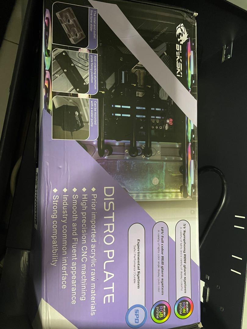 Bykski Distro Plate For Lian Li O11 Dynamic XL, Computers & Tech, Parts ...