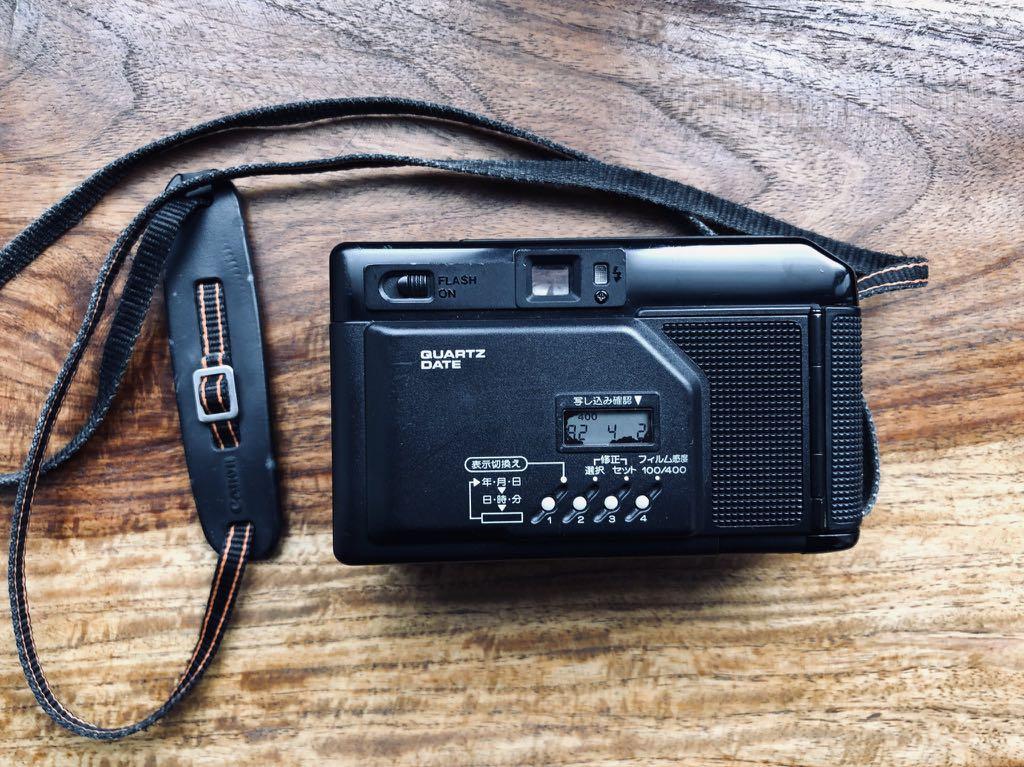 Canon Autoboy 2 Film Camera Quartz Date, Photography, Cameras on Carousell
