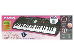 Casio SA-78 keyboard, Hobbies & Toys, Music & Media, Musical ...