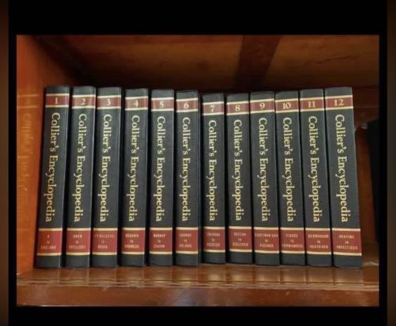 Colliers Encyclopedia full set, Hobbies & Toys, Books & Magazines ...
