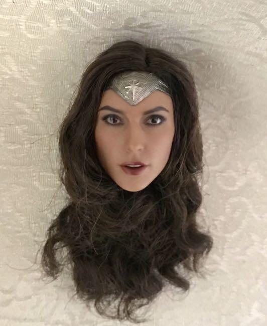 DC DAWN OF JUSTICE BVS HOT TOYS 1/6 SCALE WONDER WOMAN 1.0 HEAD SCULPT, Hobbies & Toys, Toys ...