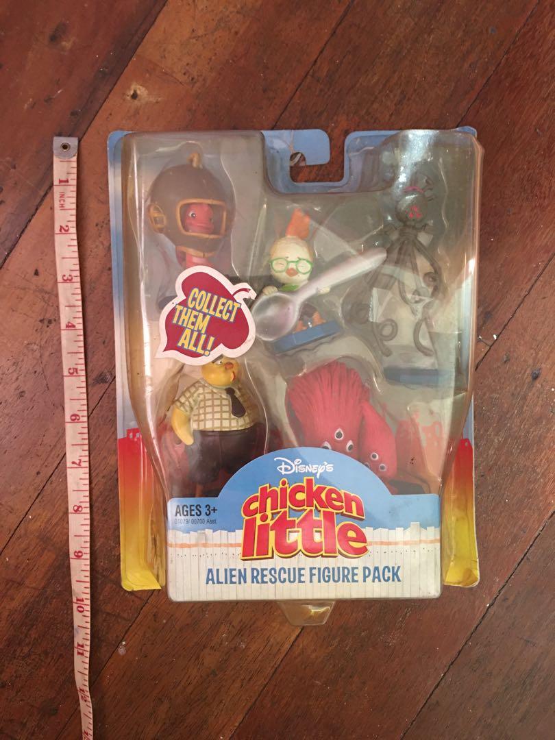 Disney Chicken Little Figure Pack (Alien Rescue), Hobbies & Toys, Toys ...