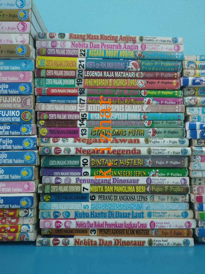 DORAEMON CERITA PANJANG FULLSET, Hobbies & Toys, Books & Magazines ...