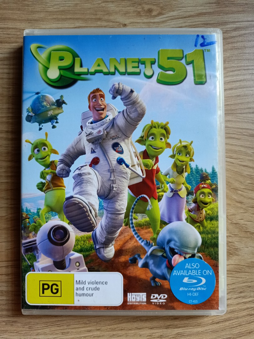 DVD Planet 51, Hobbies & Toys, Music & Media, CDs & DVDs on Carousell