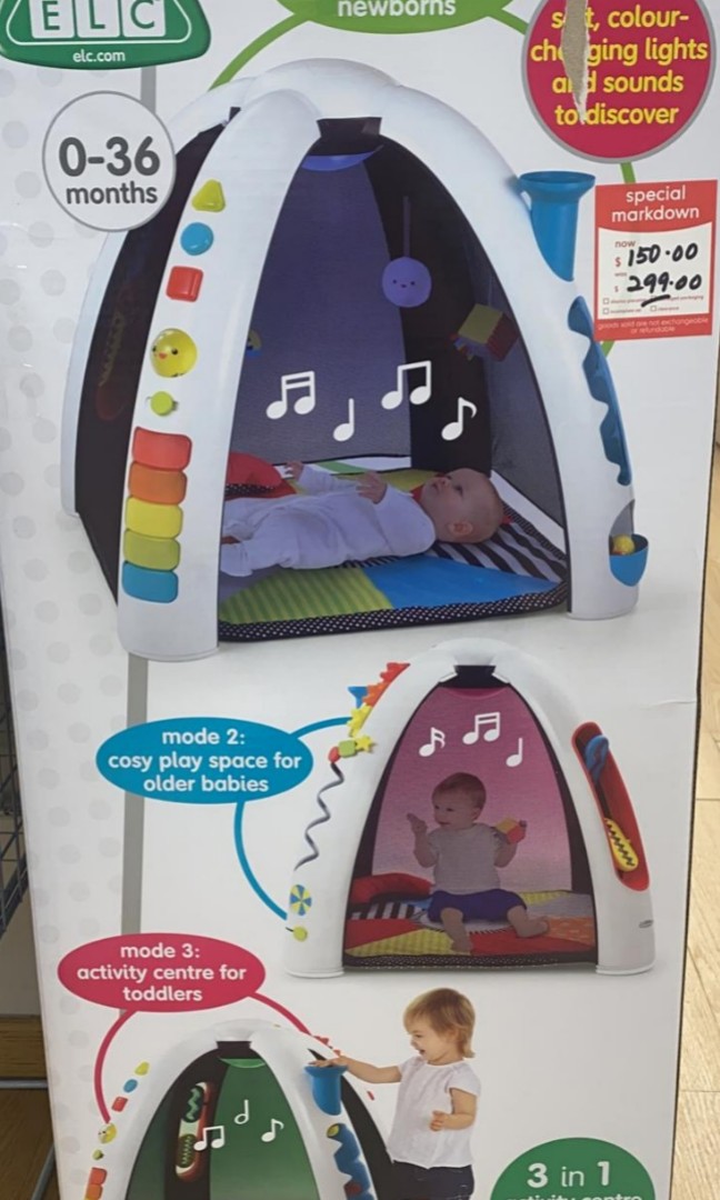 Early learning center light and sound activity dome, Babies & Kids ...
