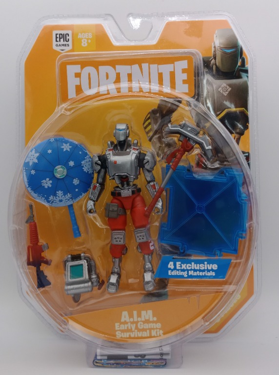 Fortnite Early Game Survival Kit Figure Pack, A.I.M. Mini Figures ...