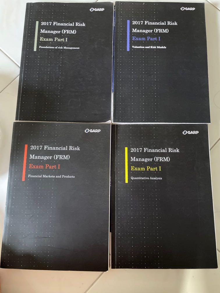 FRM GARP part I textbooks, Hobbies & Toys, Books & Magazines, Textbooks ...