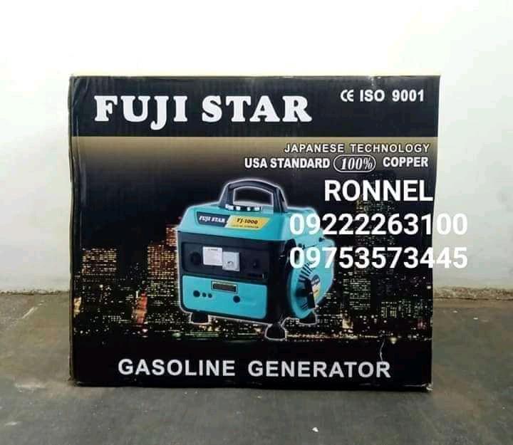 FUJI STAR GASOLINE ENGINE GENERATOR JAPAN TECHNOLOGY USA STANDARD 100% ...