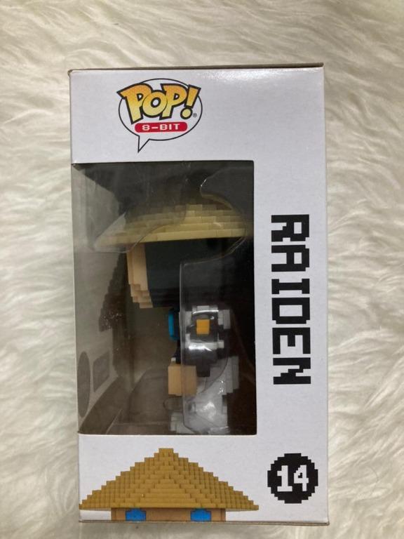 GameStop Exclusive Glow Chase Mortal Kombat 8-Bit Raiden Funko Pop ...