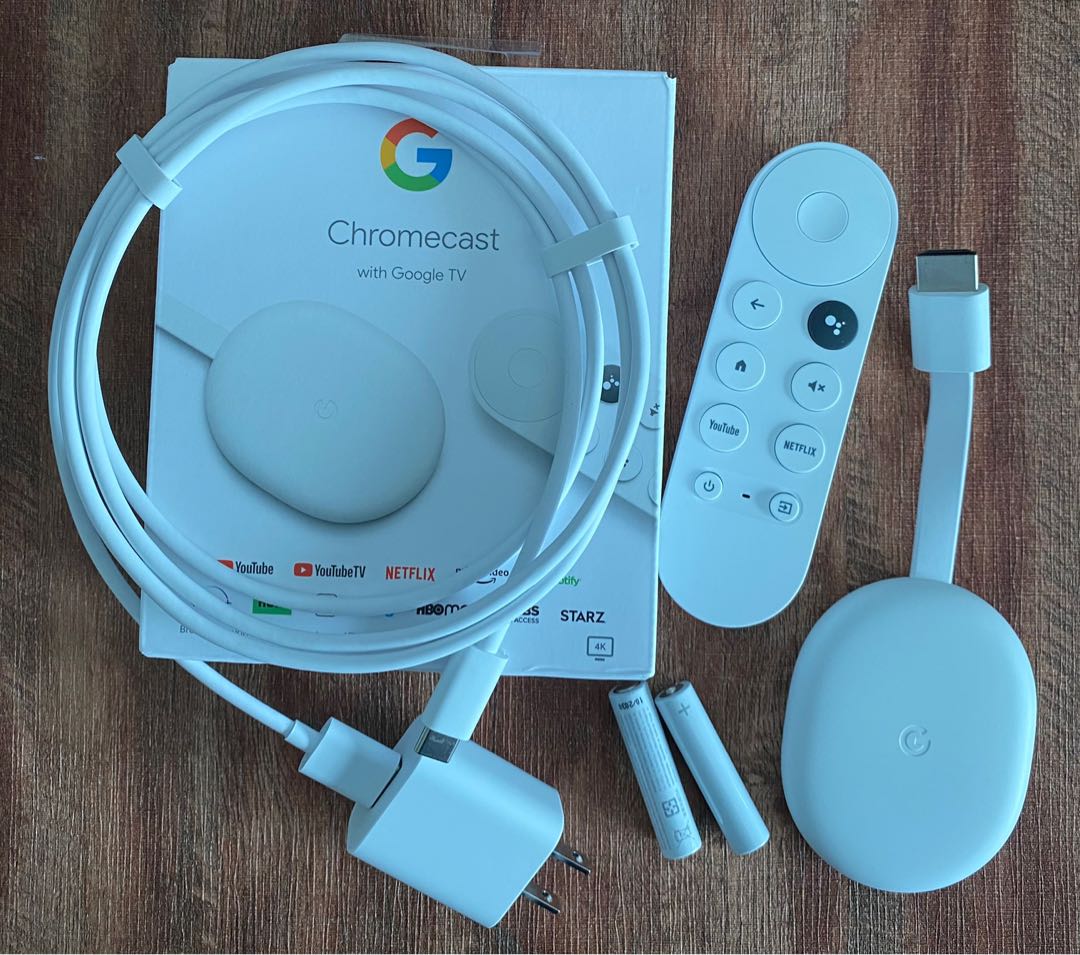 Google ChromeCast 4K 4th Gen!, TV & Home Appliances, TV & Entertainment ...
