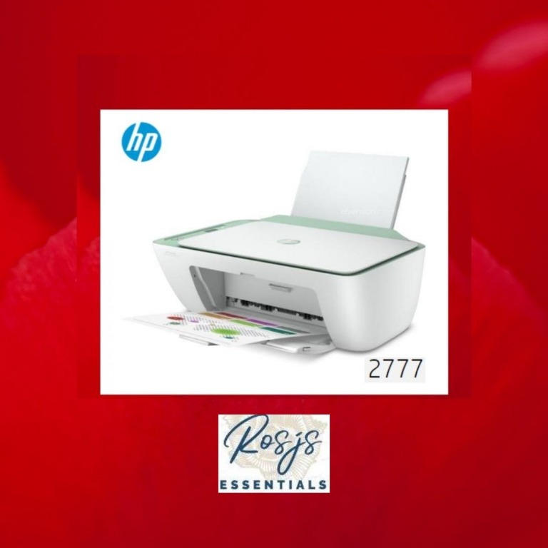 HP Deskjet Ink Advantage 2777 All-in-One Wireless Printer, Computers ...