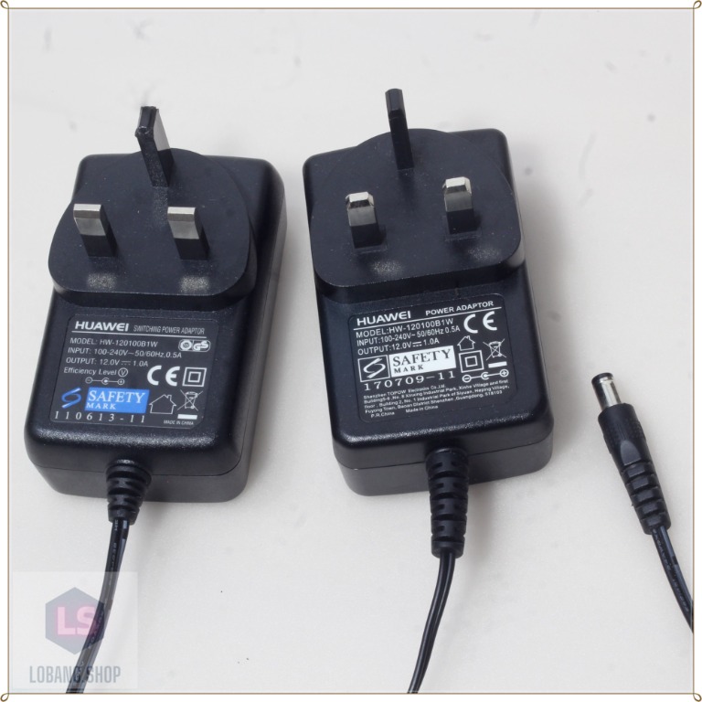 Huawei HW-120100B1W AC / DC Adapter 12v 1A for Wireless Router ...