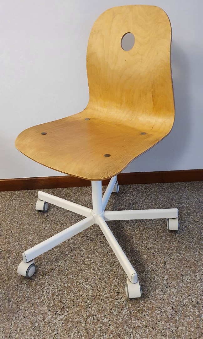 Ikea Sporren Swivel Study chair, Furniture & Home Living, Furniture ...