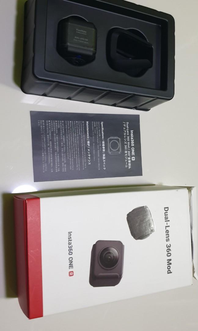 Insta360 ONE R Dual Lens 360 Mod, Photography, Lens & Kits on Carousell