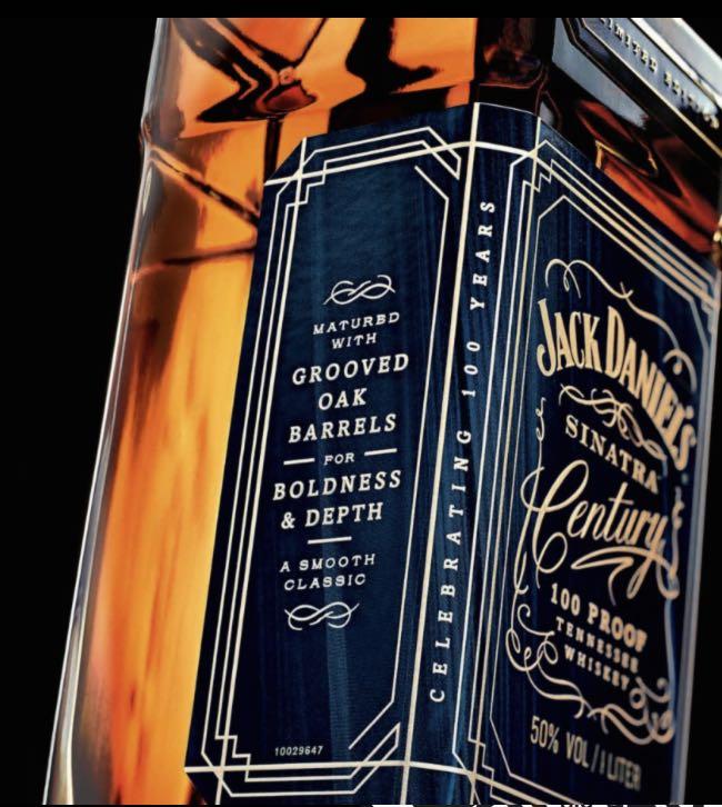 Jack Daniel Sinatra Century 100 Proof 1 litre Limited Edition, Food ...