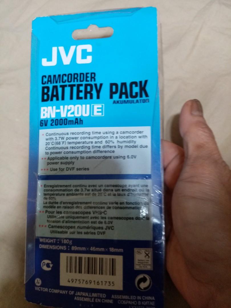 JVC CAMCORDER BATTERY PACK(ORIGINAL), Photography, Cameras on Carousell