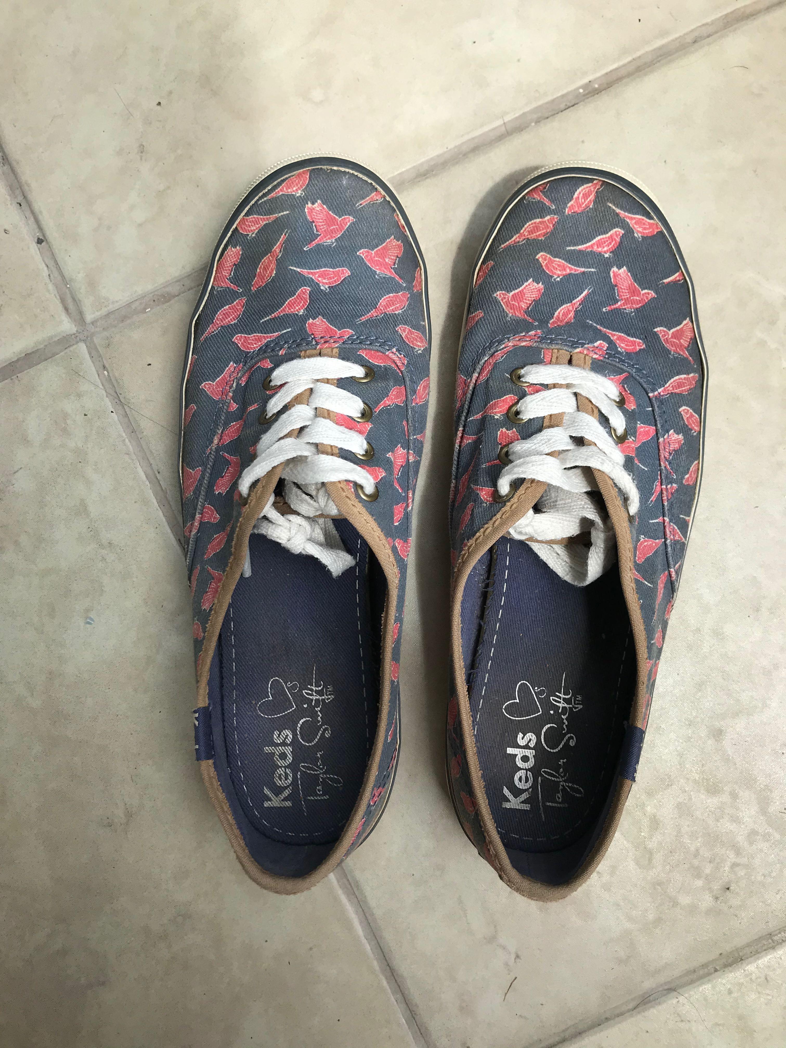Keds taylor swift edition birds design, Women's Fashion, Footwear ...