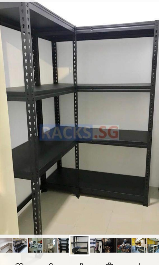 L shape or single boltless racks, Furniture & Home Living, Furniture ...