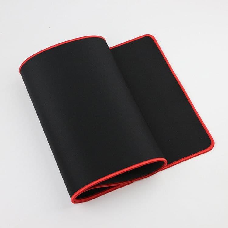 Large Mousepad With Colored Borders Black Red Blue 90x40cm Smooth ...